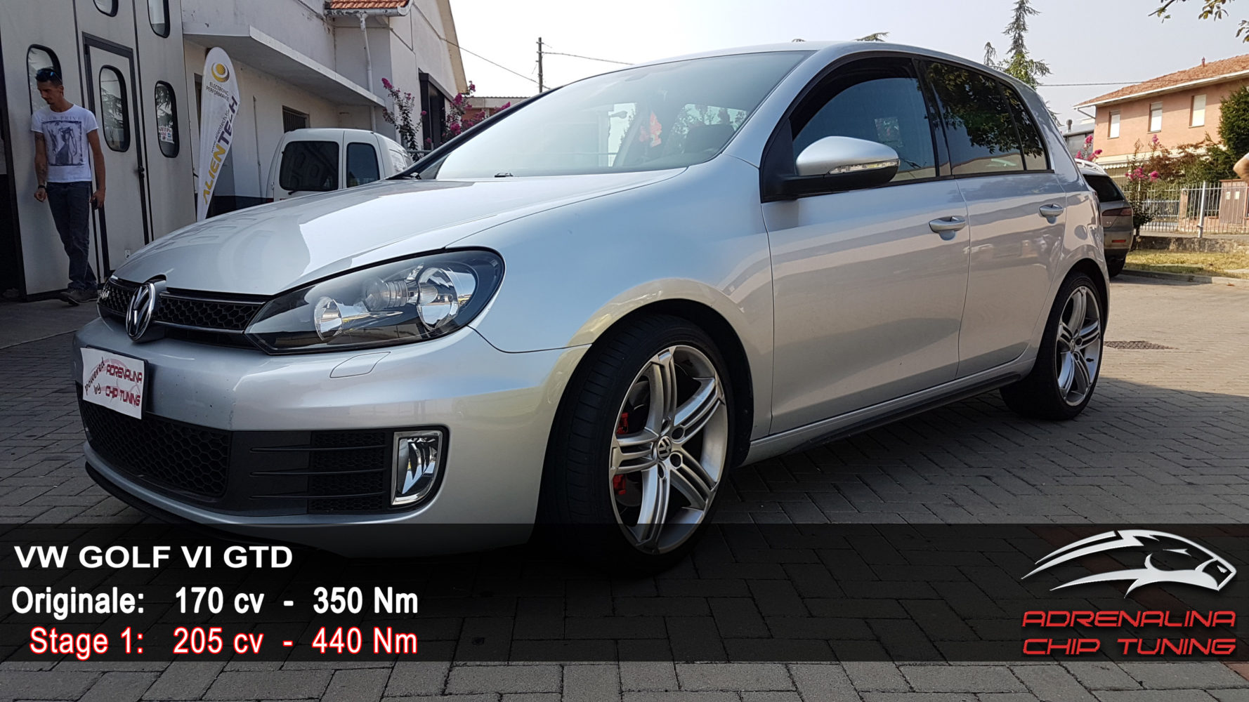 VW GOLF VI GTD 170cv - Adrenalina Chip Tuning
