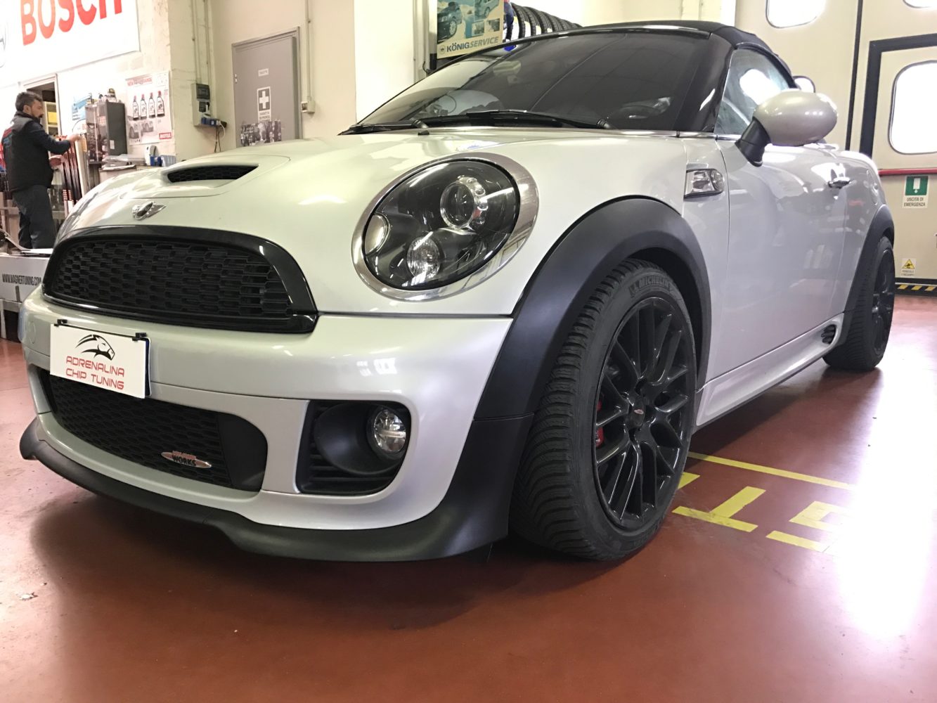 MINI R57 JCW 1600 turbo 211cv - Adrenalina Chip Tuning