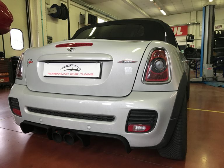 MINI R57 JCW 1600 turbo 211cv - Adrenalina Chip Tuning